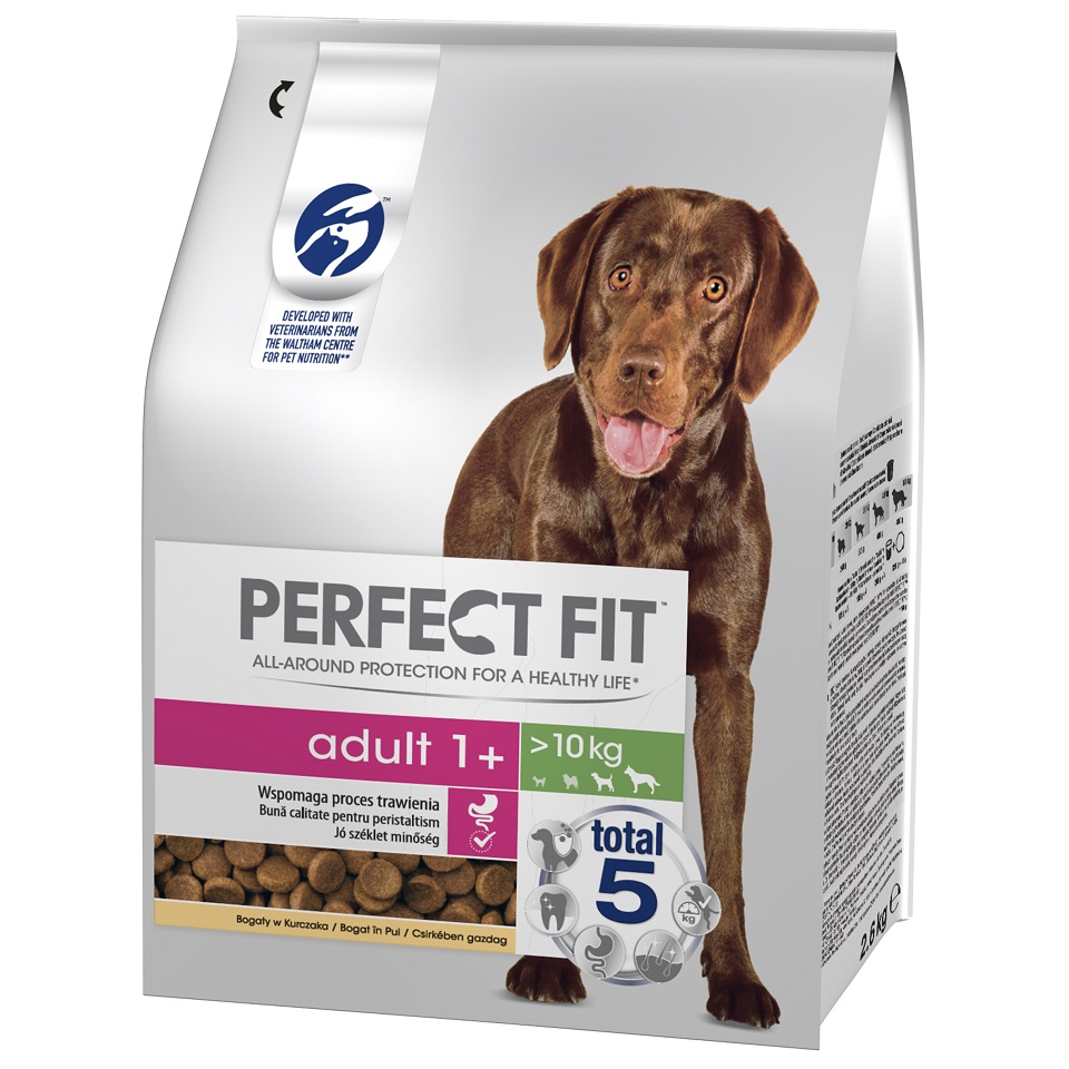 PERFECT FIT (Adult 1+) 2,6kg z kurczakiem dla psa średniej i dużej rasy ...