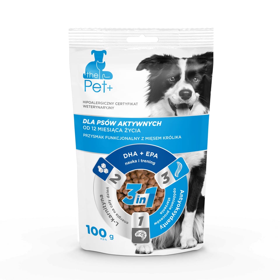 PET PLUS Dog active treat 100 g | cena i opinie | Fera.pl
