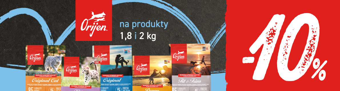 Promocja ORIJEN rabat -10% na karmę 1,8 kg i 2 kg | Fera.pl
