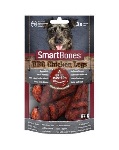 SMART BONES GrillMaster Chicken Leg 3 szt. dla wszystkich psów | Fera.pl
