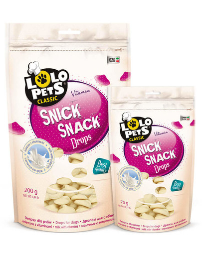 LOLO PETS Dropsy mleczne Z Witaminami Dla Psa 75g | cena i opinie | Fera.pl