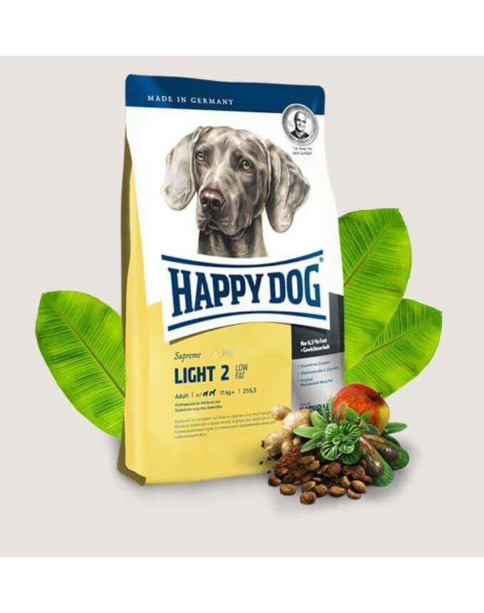 HAPPY DOG Light 2 Low Fat. 1 kg | cena i opinie | Fera.pl
