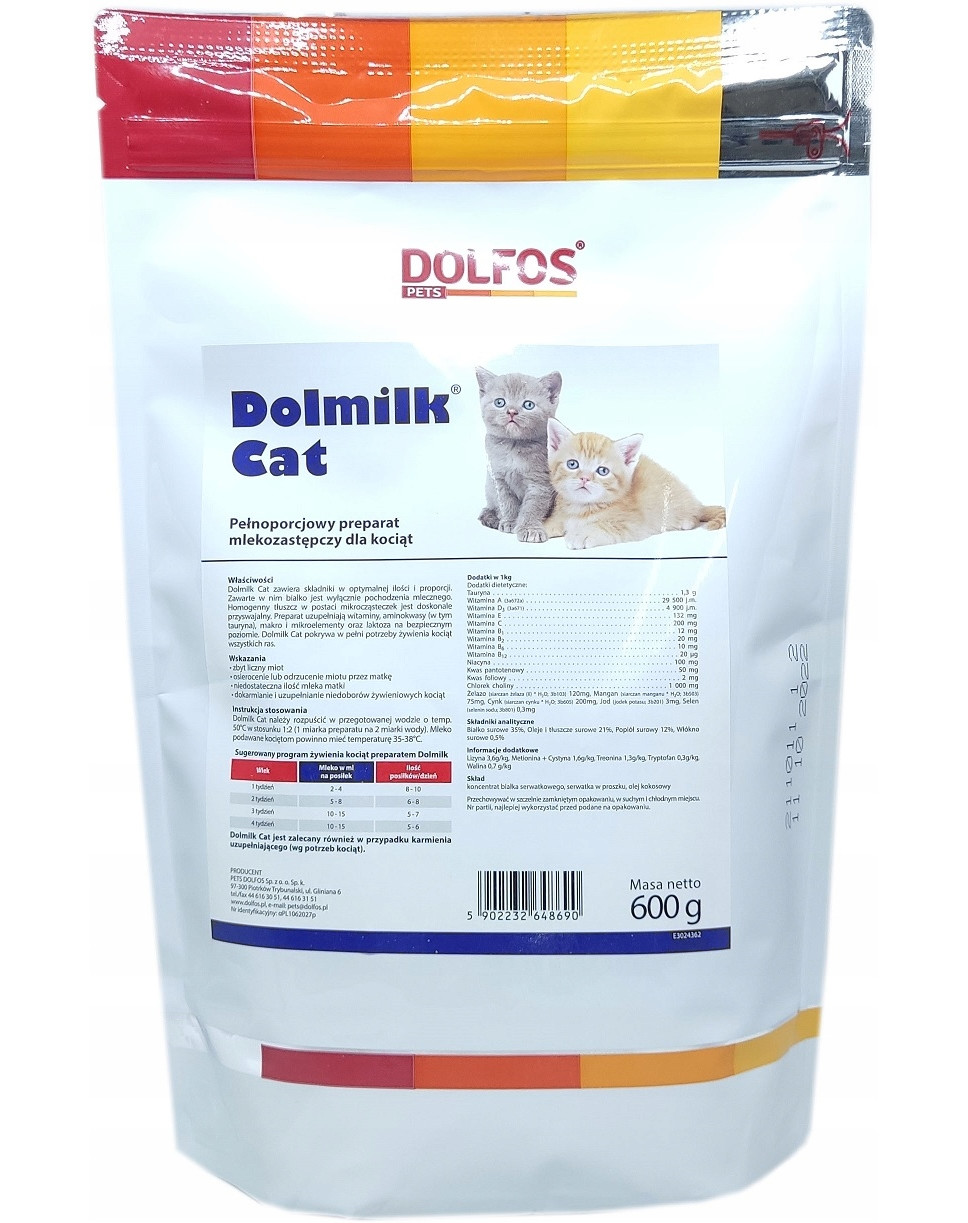 DOLFOS Dolmilk Cat 600g | Fera.pl